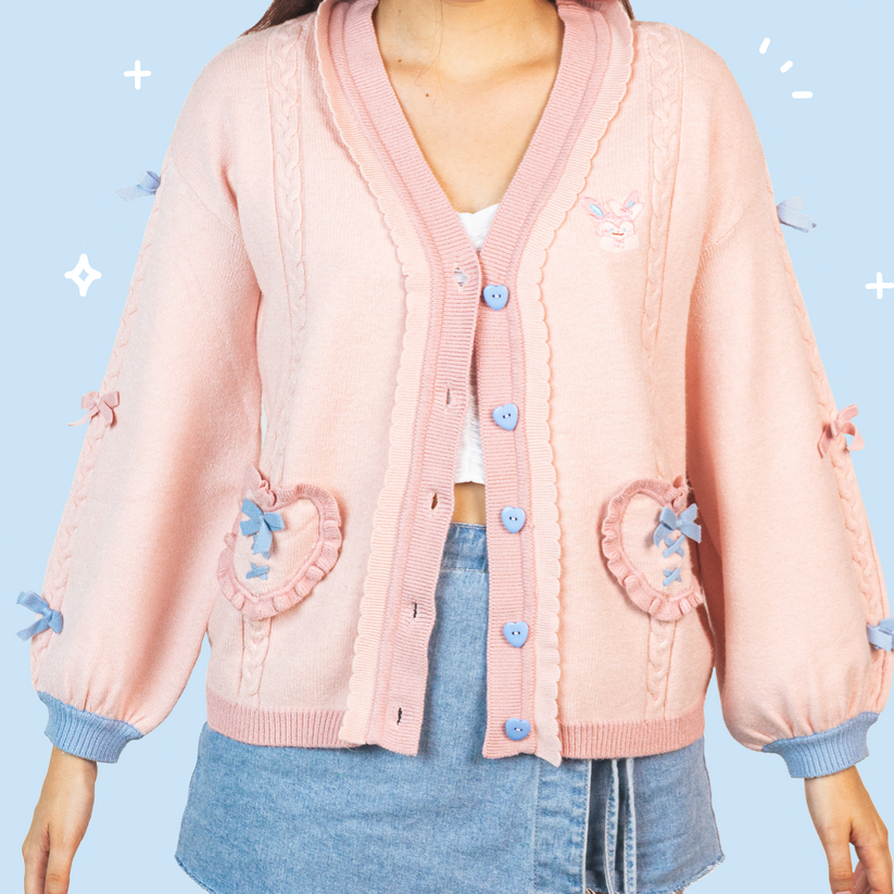 Adorable Sylveon Pokemon Cardigan for Anime Style Lovers PREORDER ...